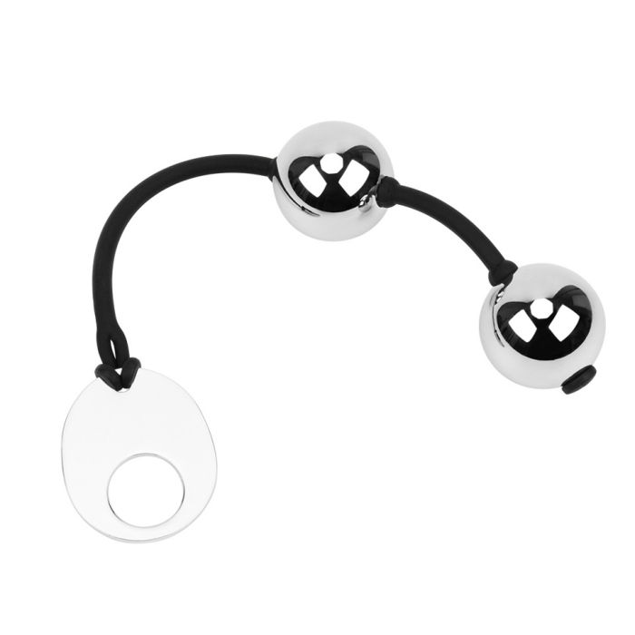 Heavy Metal Duo Balls with Silicone strap 25mm | Klipon.com